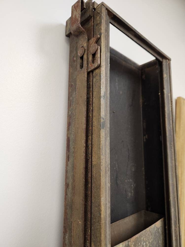 Vintage Industrial U.S. we Assume Mail Chute Looks Like From Early 1900 ...