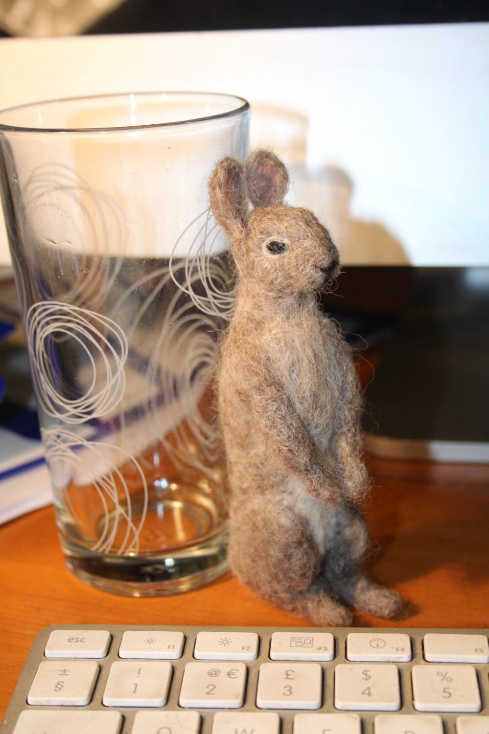 The Hoppit Rabbit Needle Felting Kit - Etsy