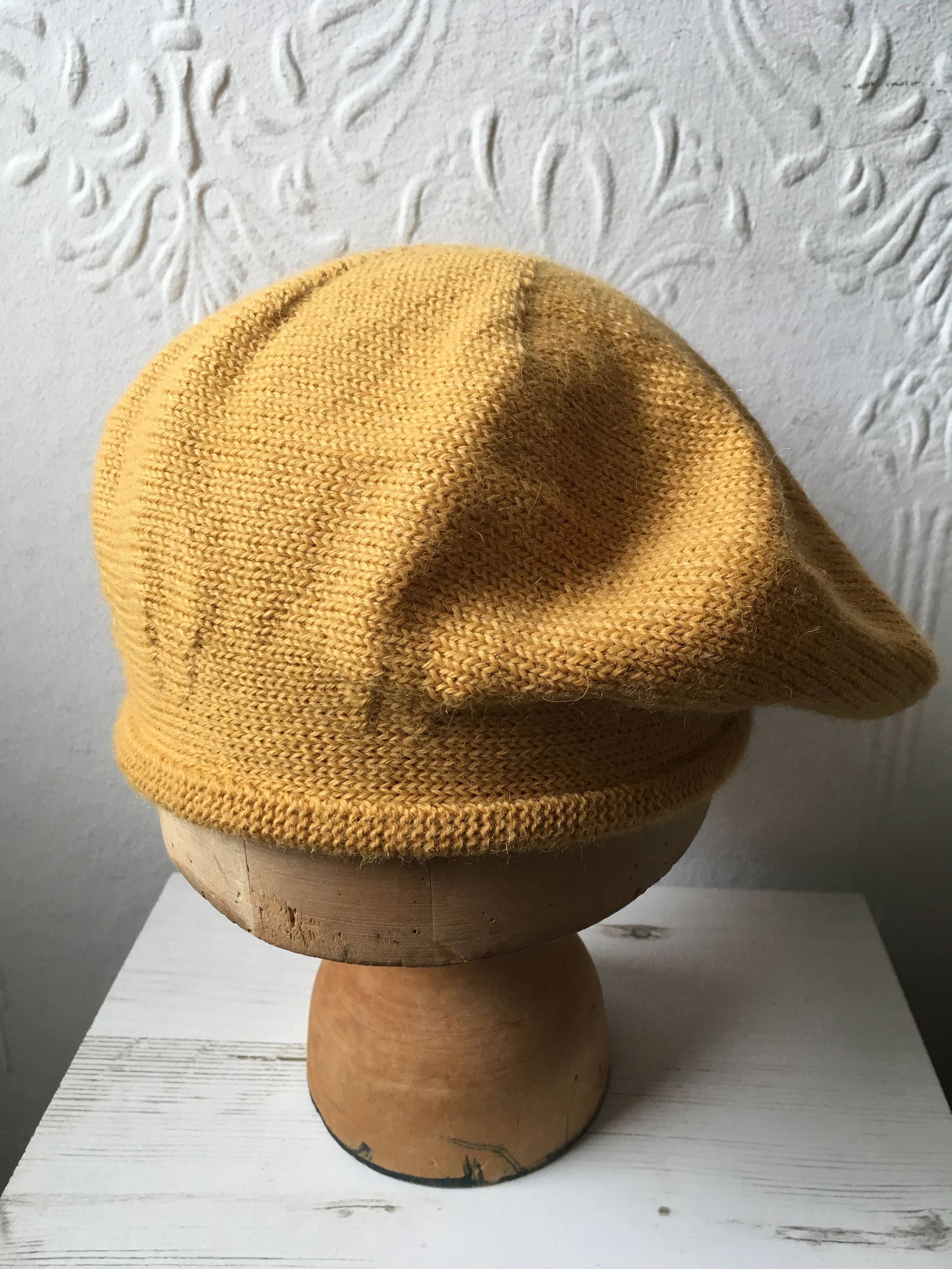 Yellow Beret, Mustard Beret, Yellow Tam, Ochre Tam, Mustard Tam ...
