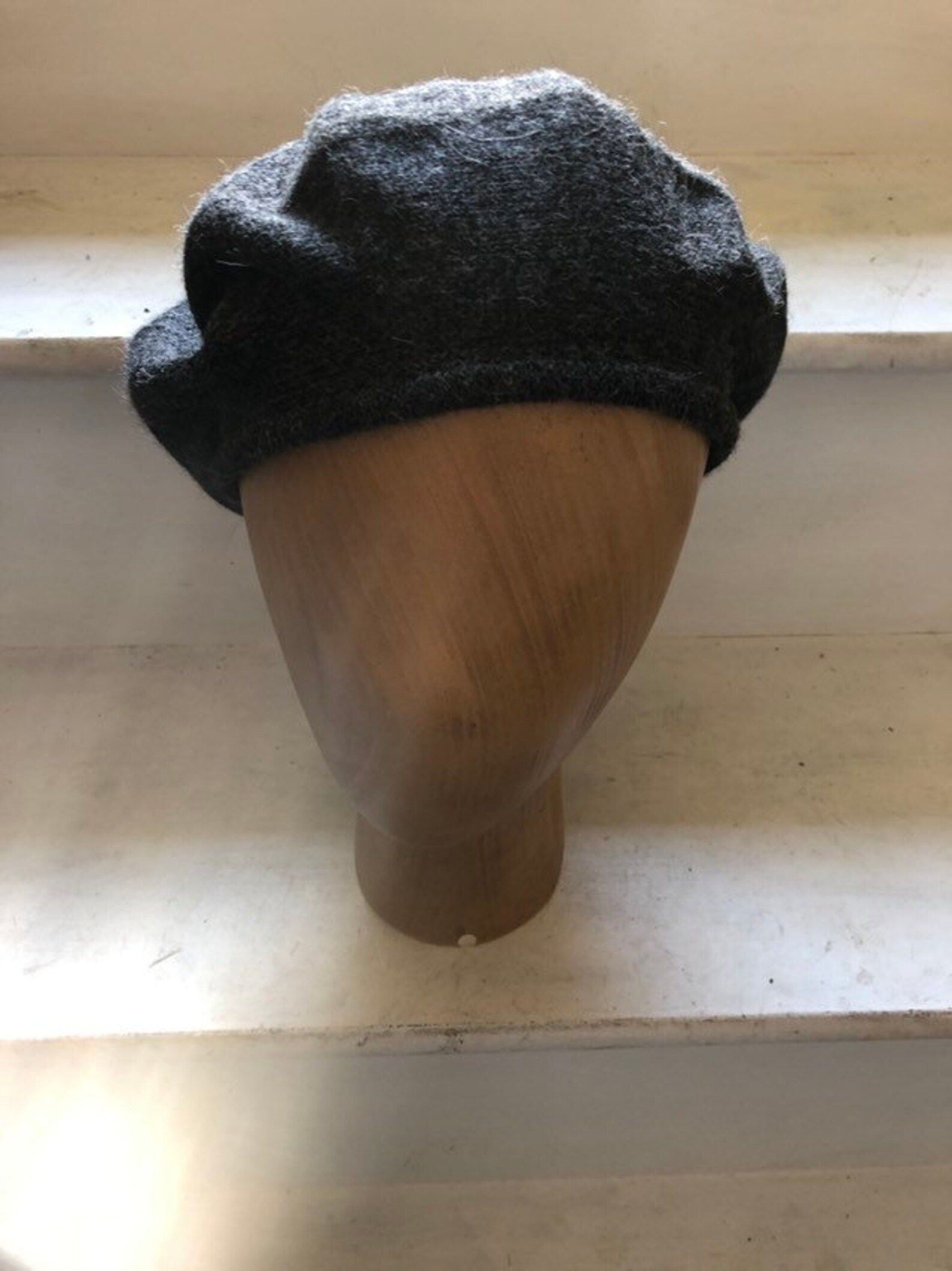 Charcoal Grey Beret Dark Grey Tam Men's Scottish Bonnet - Etsy UK