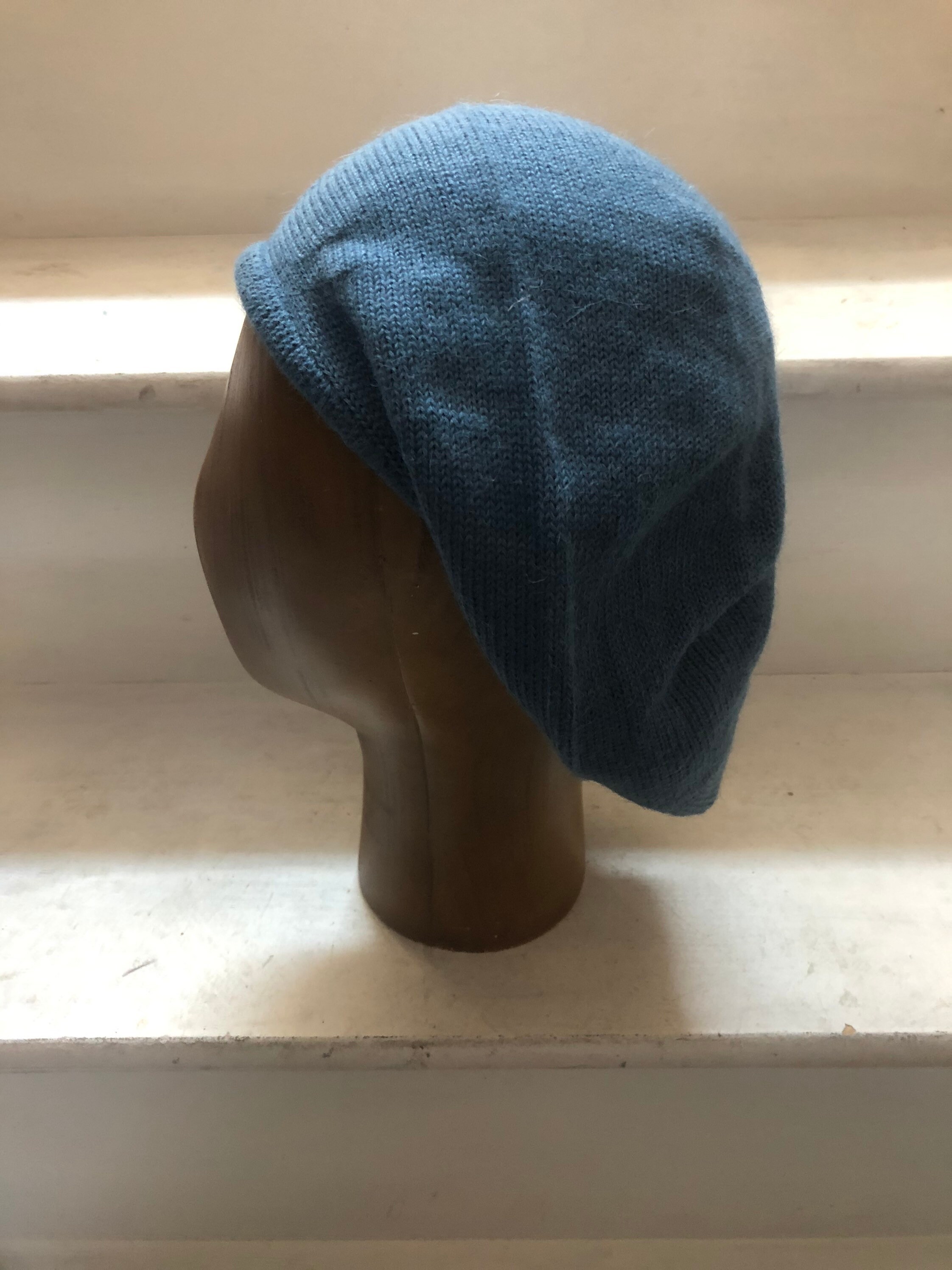 Airforce Blue Tam Blue Highlander Bonnet Petrol Blue Knitted - Etsy ...