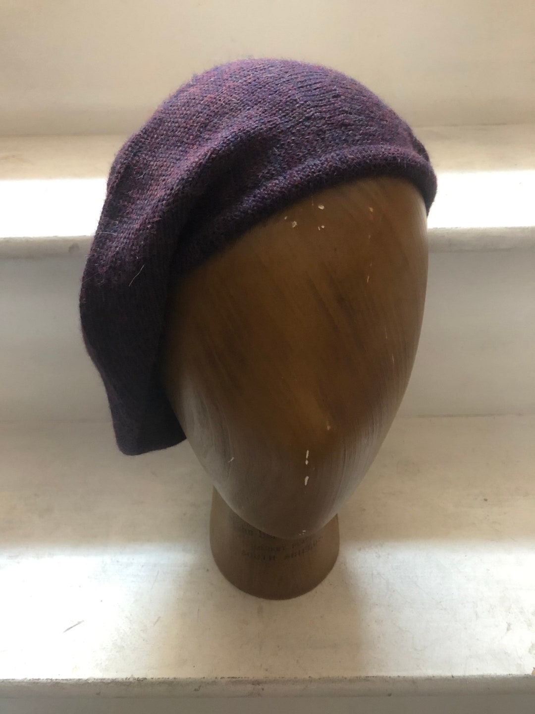 Deep Purple Highlander Tam, Men's Plum Scottish Bonnet, Unisex ...