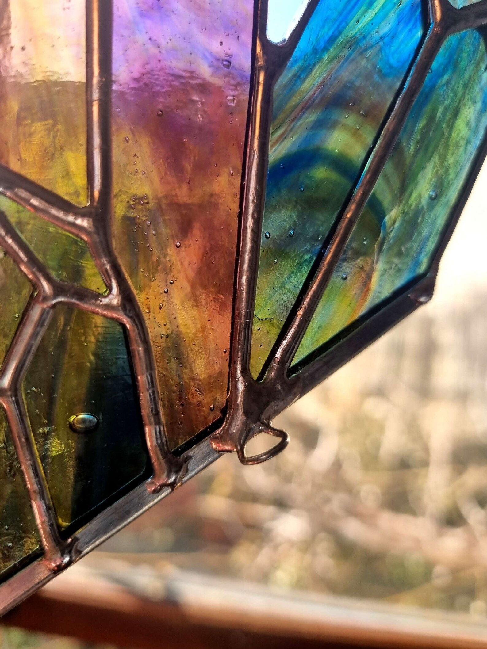 Magical Jewels Corner Stained Glass Window - Etsy