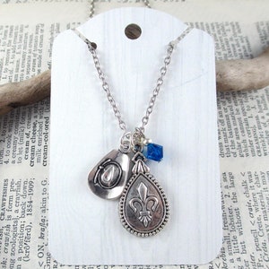 Three Musketeers Necklace, Fleur-de-lis Necklace, Literary Gift ...