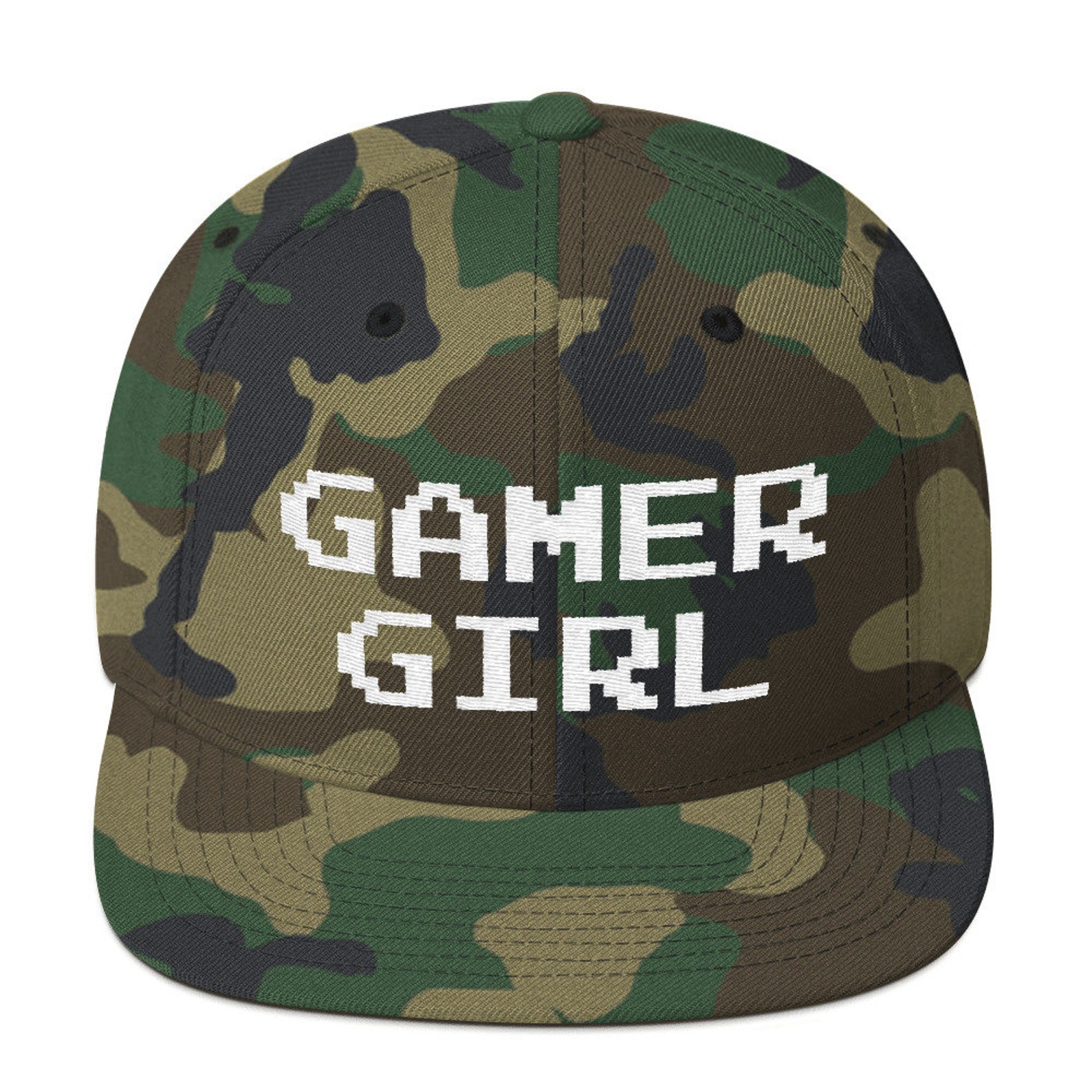 Gamer Girl Snapback Cap Gamer Hat Video Game Hat Gamer - Etsy