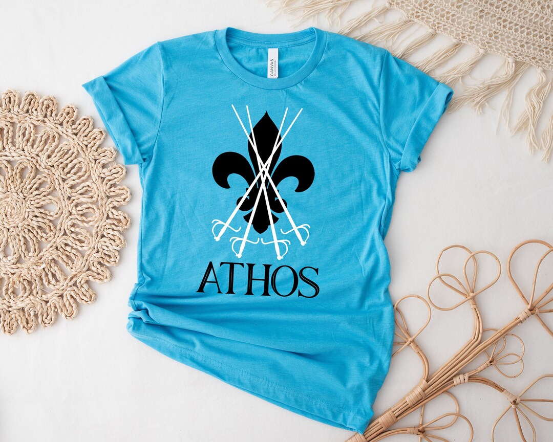 Athos Musketeer Shirt, the Three Musketeers, Alexandre Dumas, Book ...