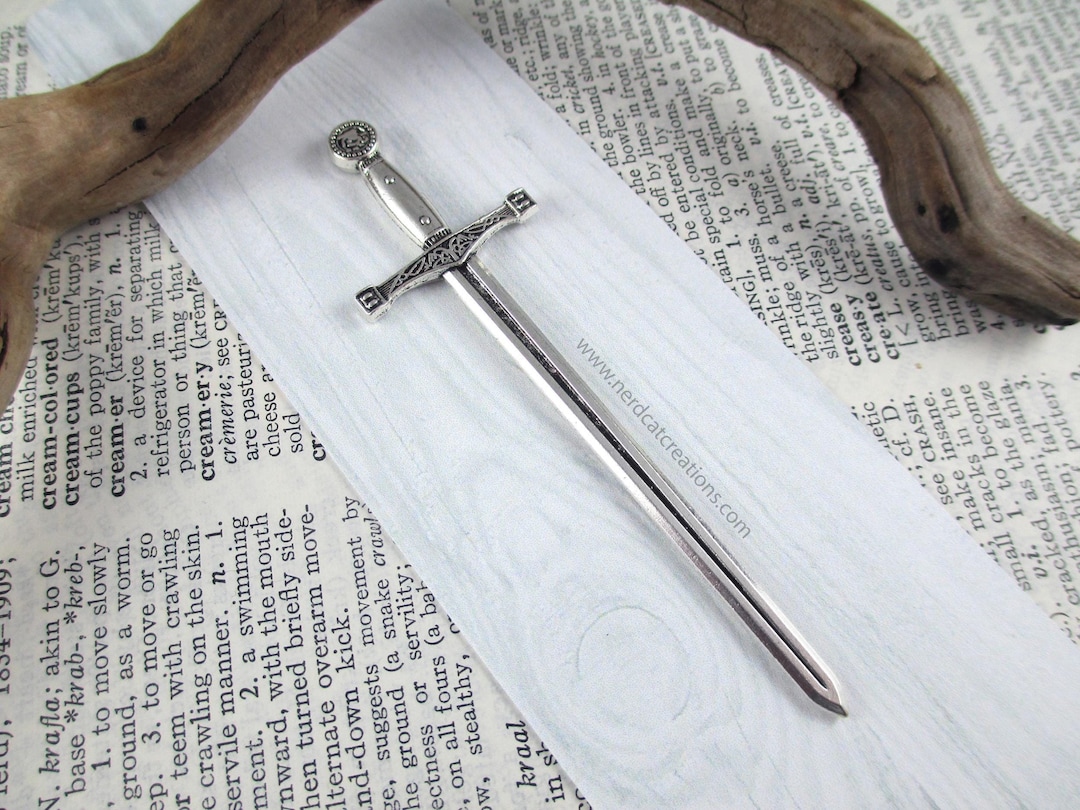 Medieval Sword Bookmark Blank, Bookish Gift, Literary Accessories ...