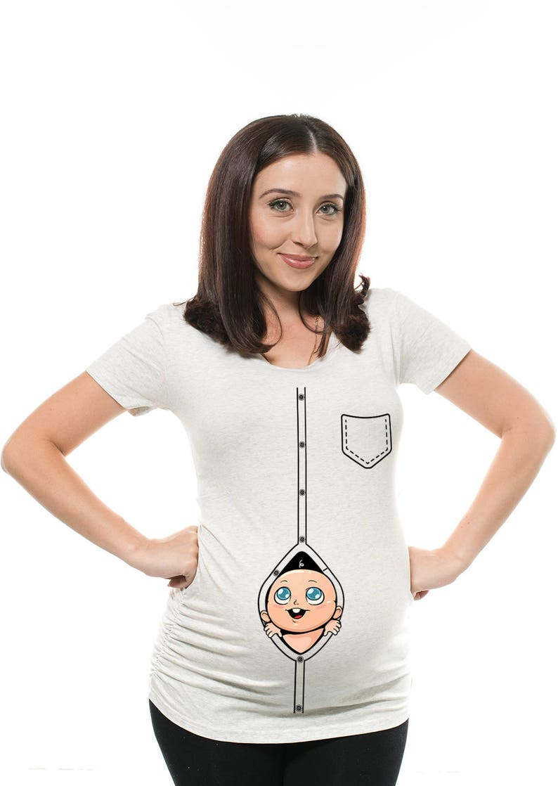 Pregnancy Shirt Pregnancy Announcement Maternity Funny T Shirt Etsy