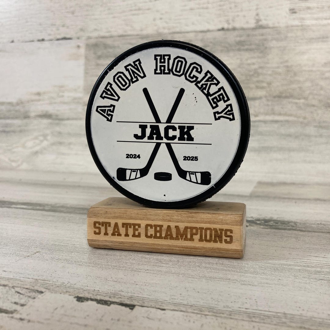 Personalized Engraved Hockey Puck for Coach or Team Player Gifts - Etsy
