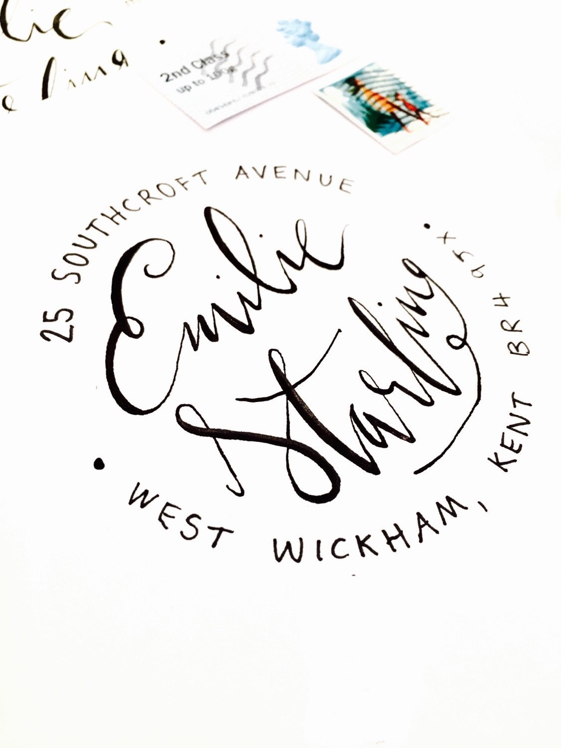 Custom Calligraphy Envelope Addressing Wedding Envelope | Etsy