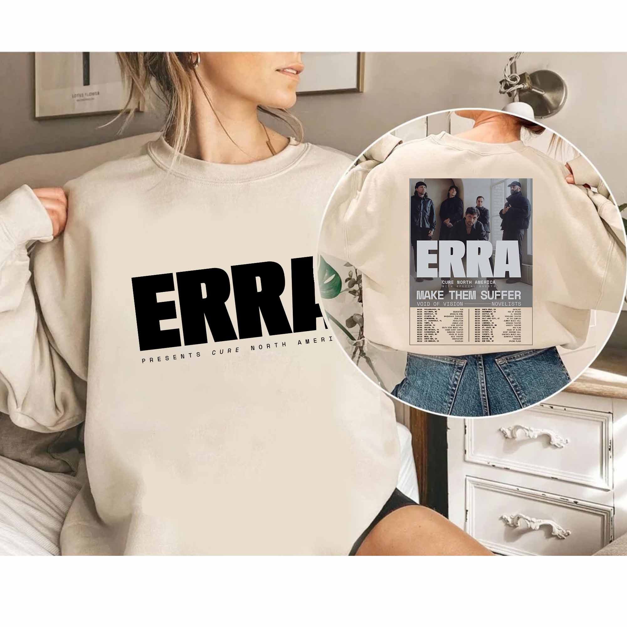 Erra Cure 2024 North American Tour Shirt sold by DaviWelch | SKU ...