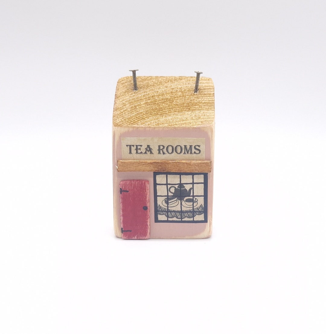 Miniature Tea Room. Wooden Village Cafe. Tearooms Model. Time for Tea ...