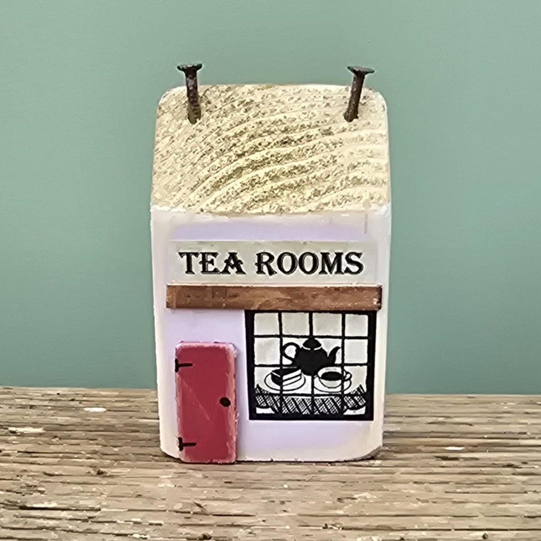 Miniature Tea Room. Wooden Village Cafe. Tearooms Model. Time for Tea ...
