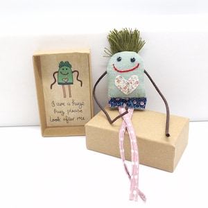 Hug Monster Gift. Handmade, Recycled Hug in a Box. Send Hugs, Gift Box ...