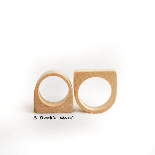 Wood Finger Ring - Etsy