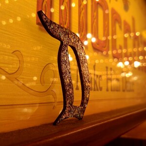 Glittery Vintage Disney Style D Brooch - Etsy