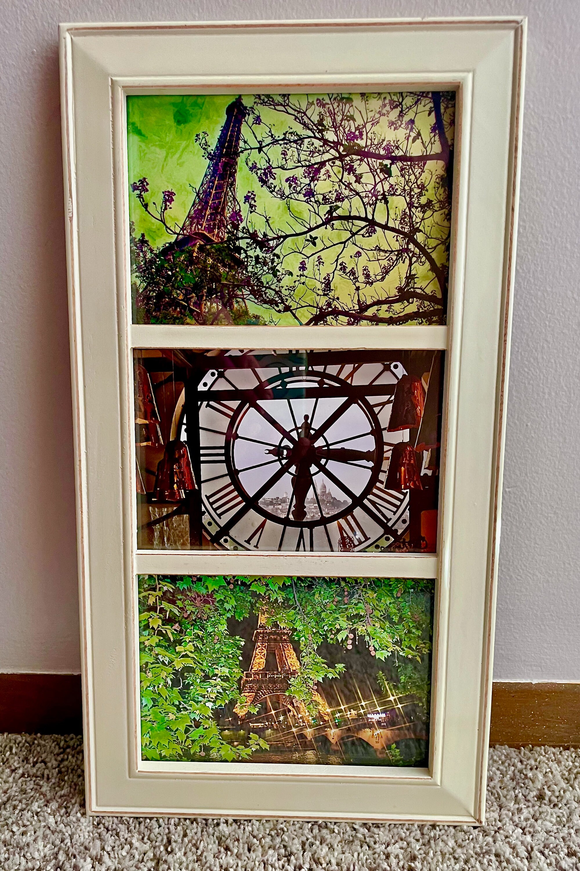 Paris Collage Frame - Etsy