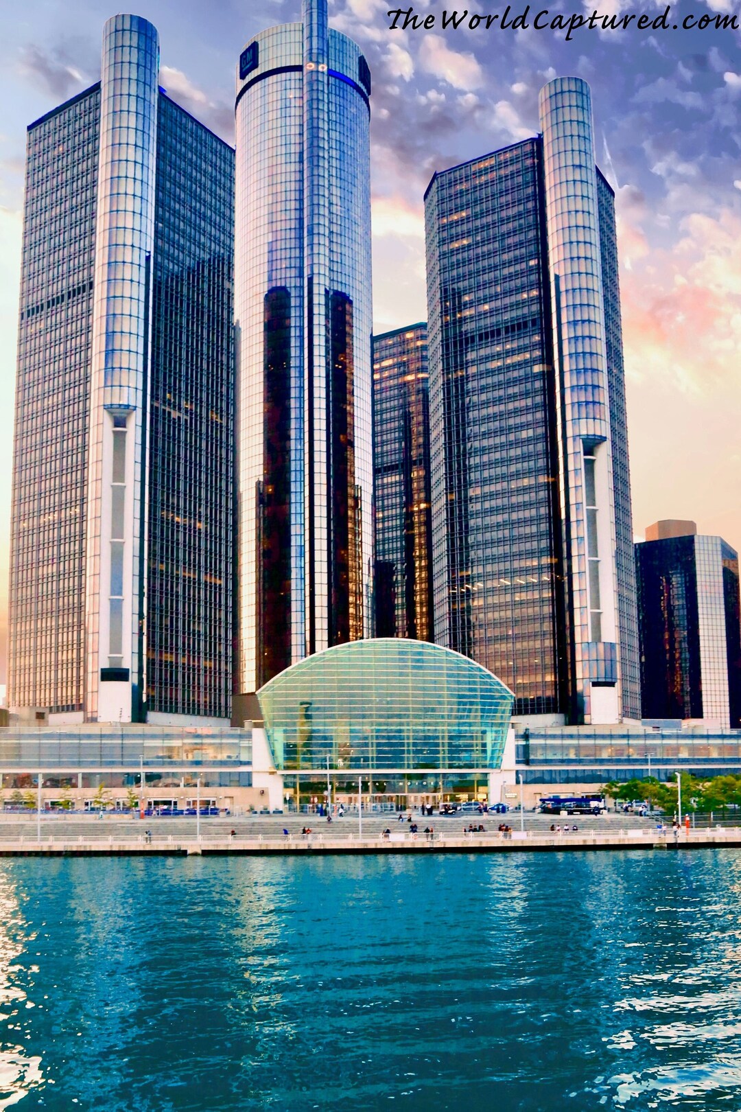 Floating by the Ren Cen (detroit Renaissance Center) - Etsy