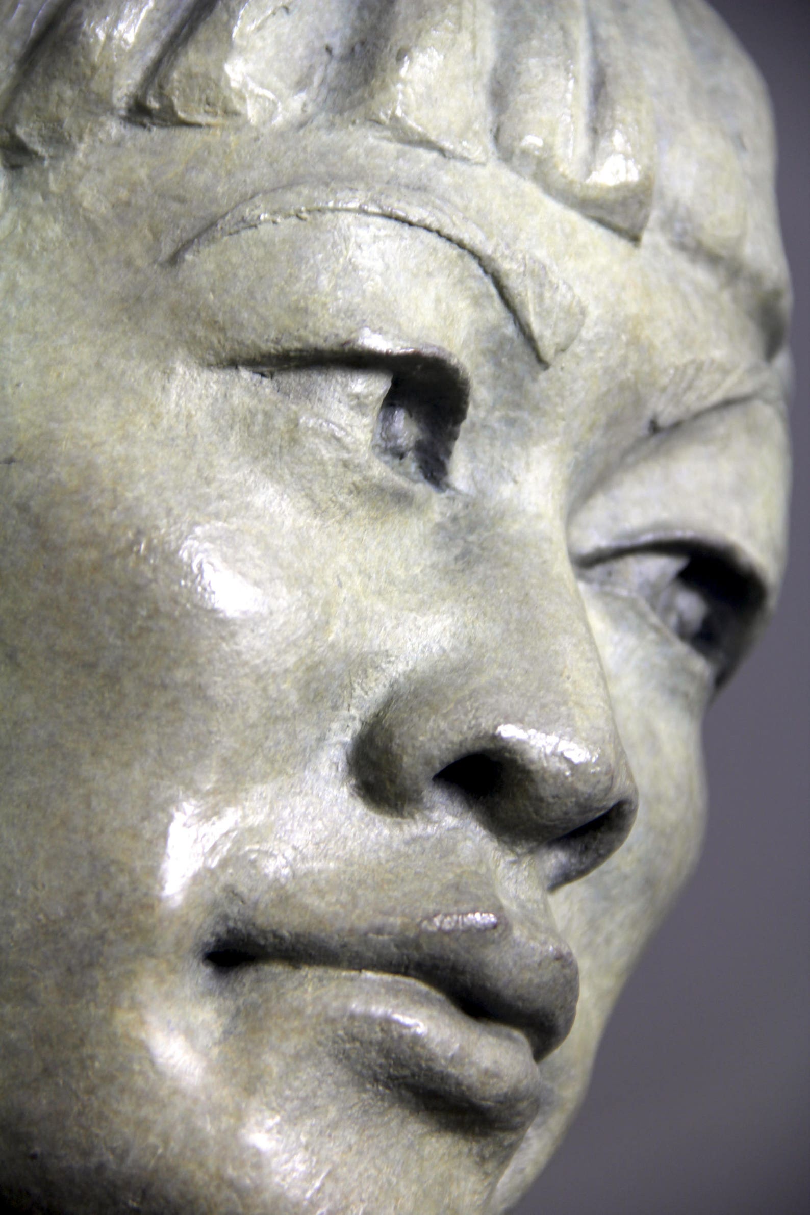 Cast Bronze Female Portrait Sculpture, Edition 1 of 12 - Etsy