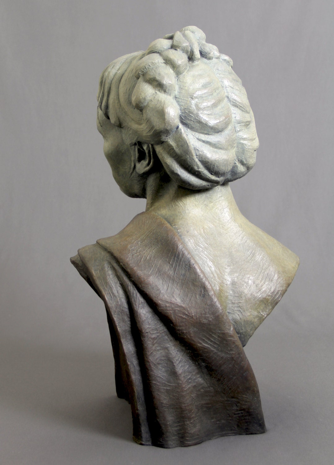 Cast Bronze Female Portrait Sculpture, Edition 1 of 12 - Etsy