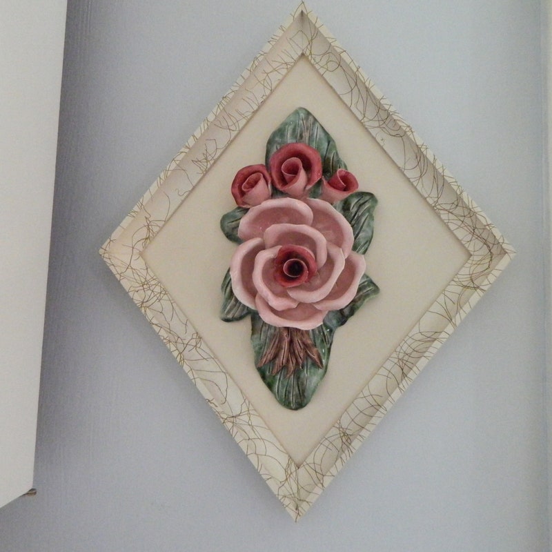Ceramic Rose - Etsy