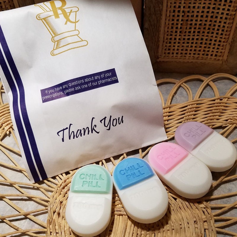 Soap Pill Shaped - Etsy