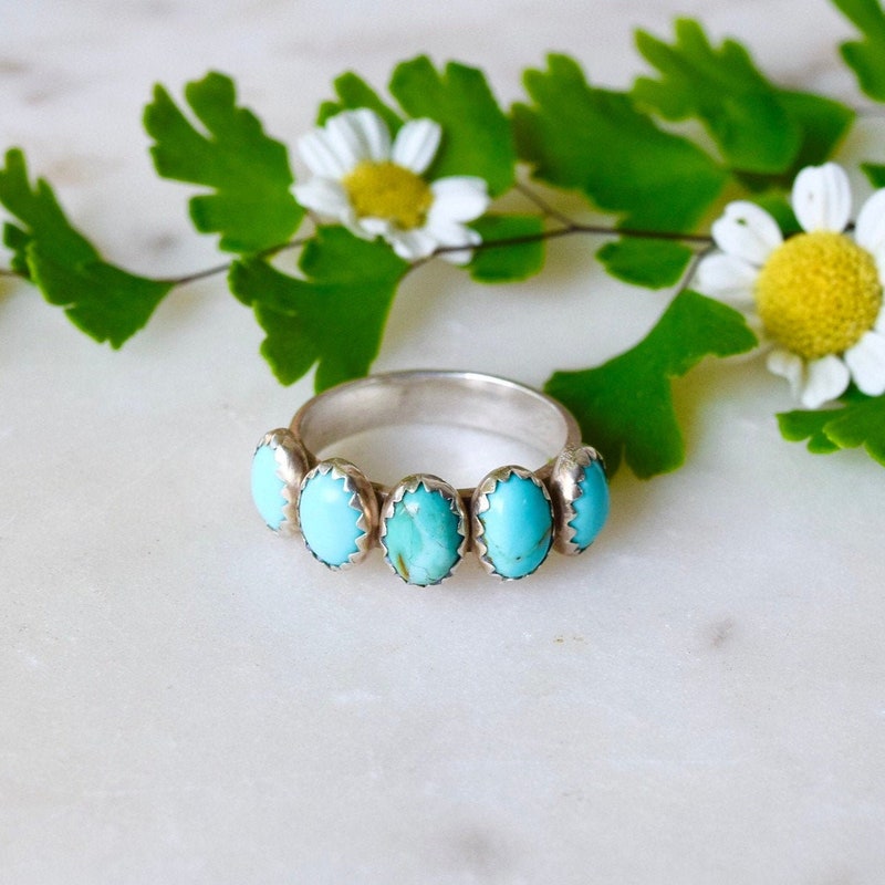 Natural Stone Ring - Etsy