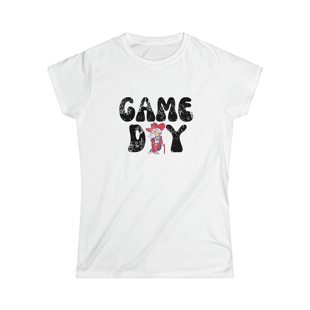 Ole Miss Colonel Reb Game Day Hotty Toddy Women's Softstyle Tee - Etsy
