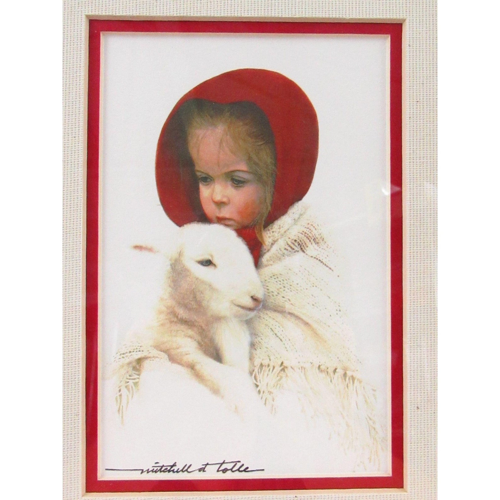Mitchell Tolle Grace and The Lamb Framed Art Print I144 | Etsy