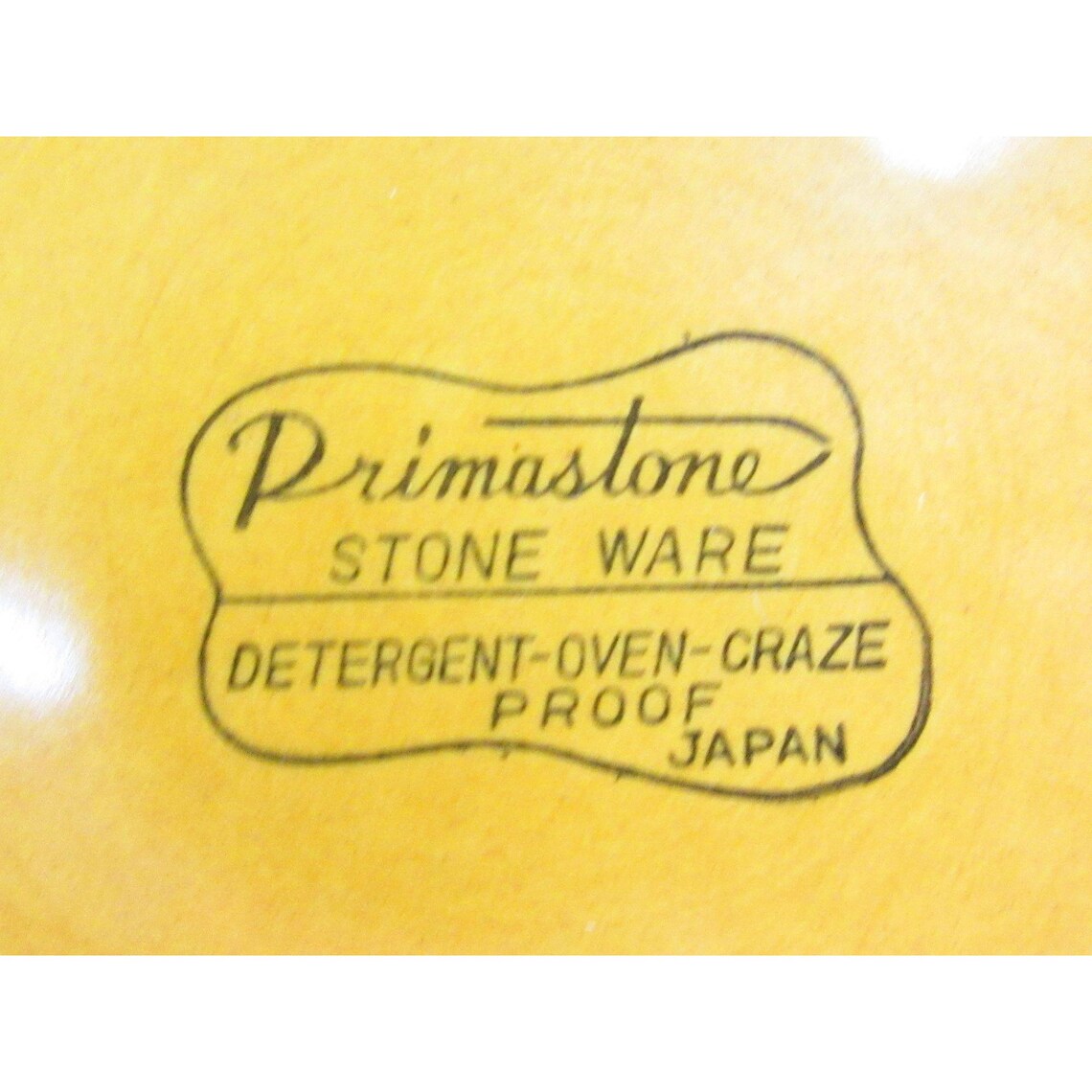 Vintage Primastone Stoneware Chop Plate C101 | Etsy