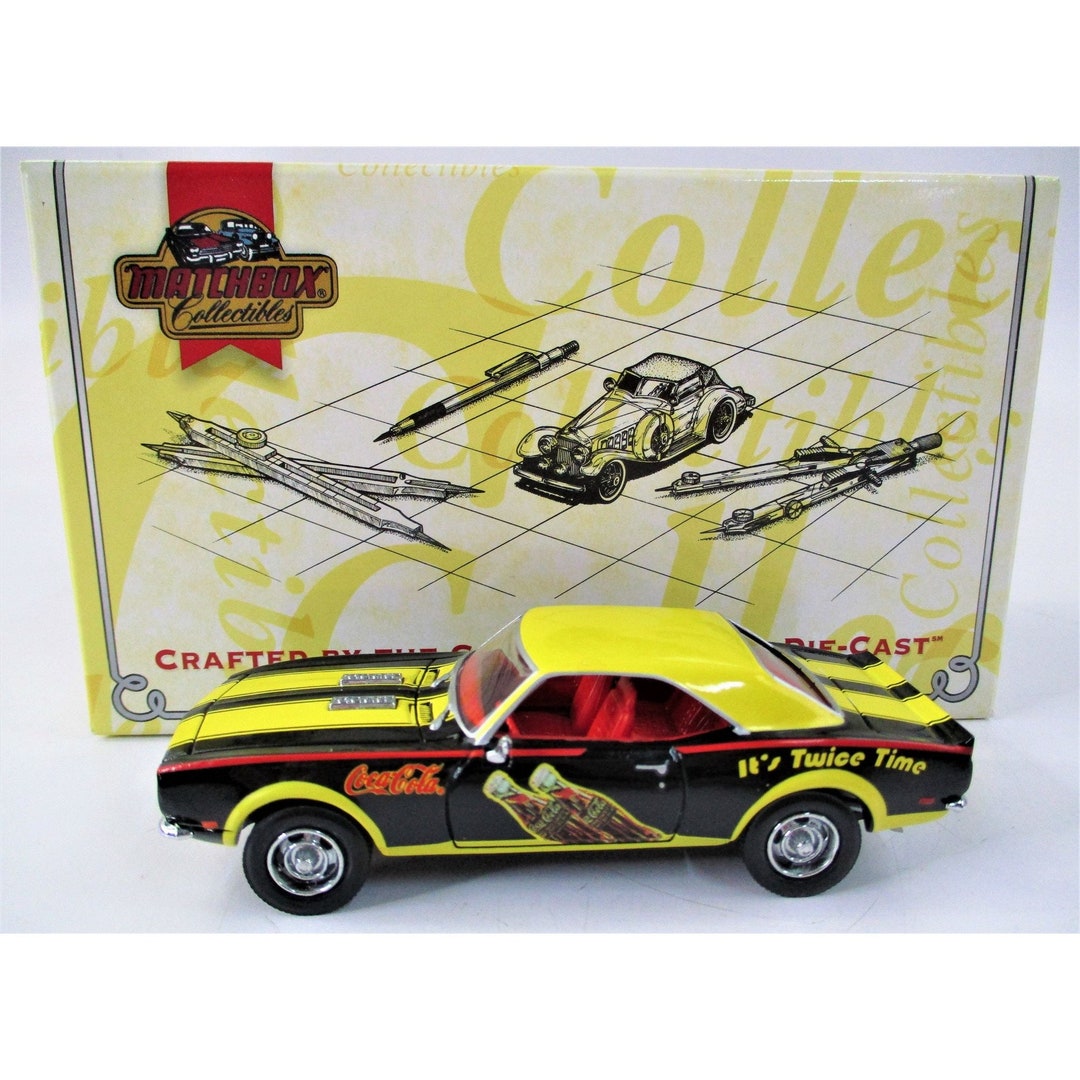 Matchbox Collectibles Coca Cola 1968 Chevrolet Camaro TC1125 - Etsy