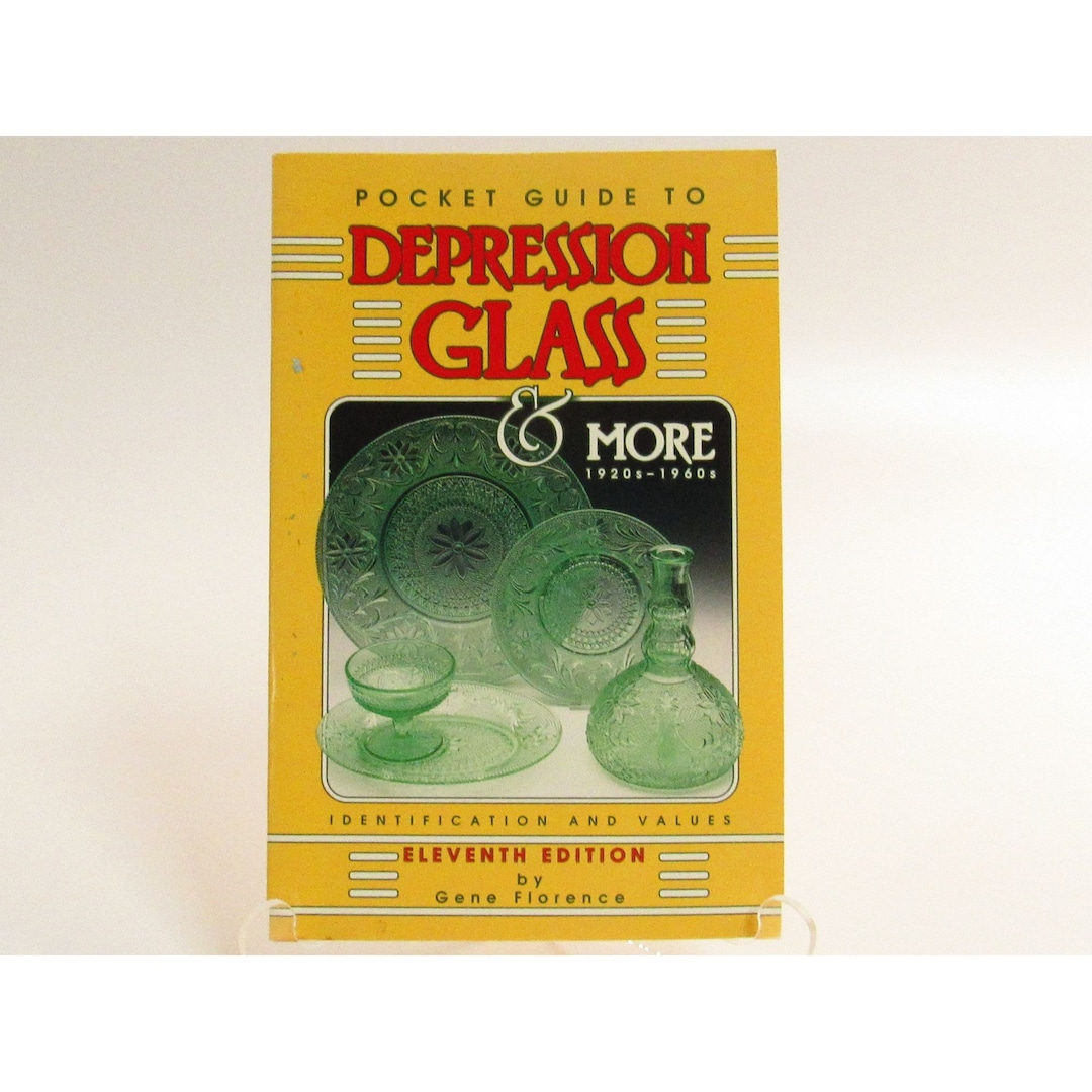 Depression Glass 1920's-1960's Pocket Guide Gene Florence D356 - Etsy