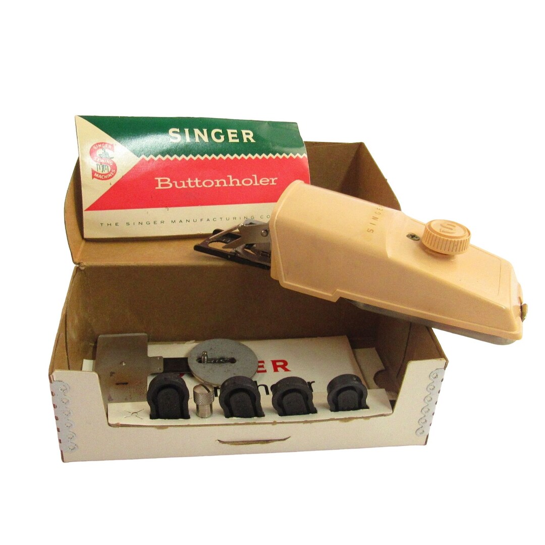 Singer Buttonhole Stitch Attachment 489500 or 489510 Vintage 1960s ...