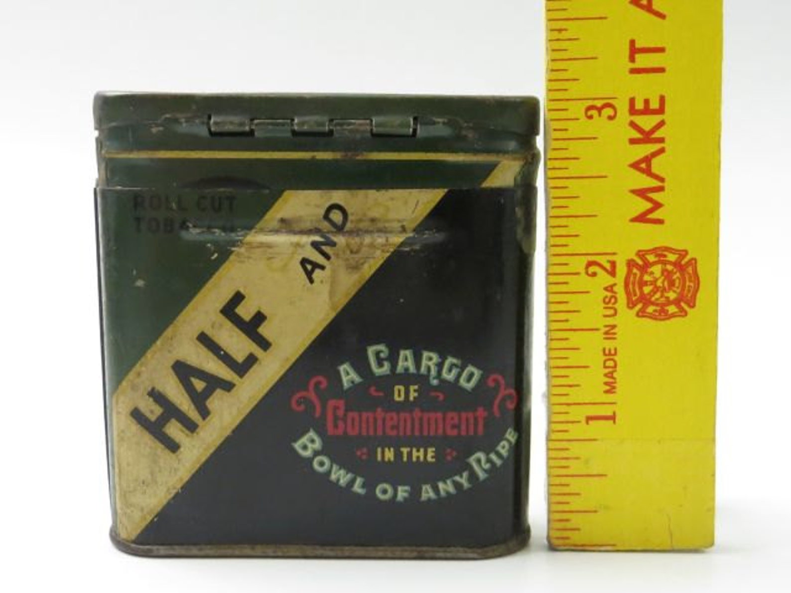 Vintage Half and Half Lucky Strike Pipe Tobacco Collapsible - Etsy