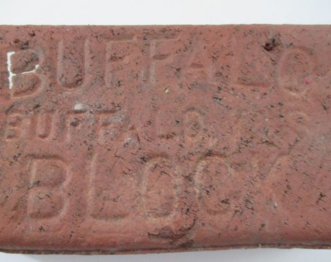 Vintage Buffalo Paving Block, Buffalo, Kansas - Etsy