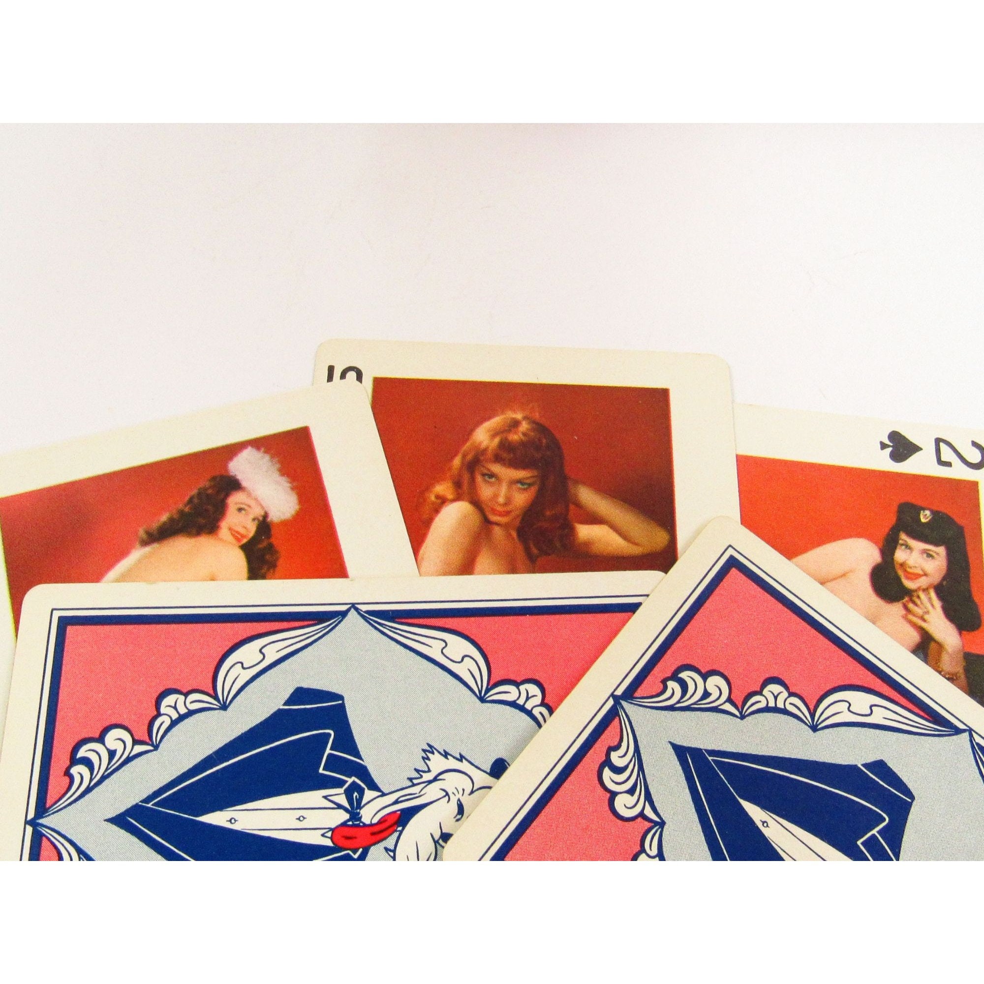 Vintage Pin up Girl Playing Cards Fifty-two Art Studies Adult | Etsy