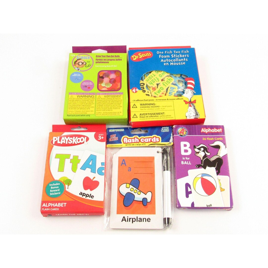 Educational Flashcards, Playskool, Science for Kids, Dr. Seuss and More ...
