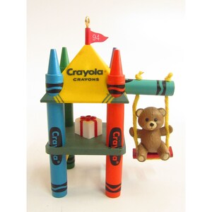 Hallmark Keepsake Crayola Crayon Ornaments Bright Shining Castle Theme ...