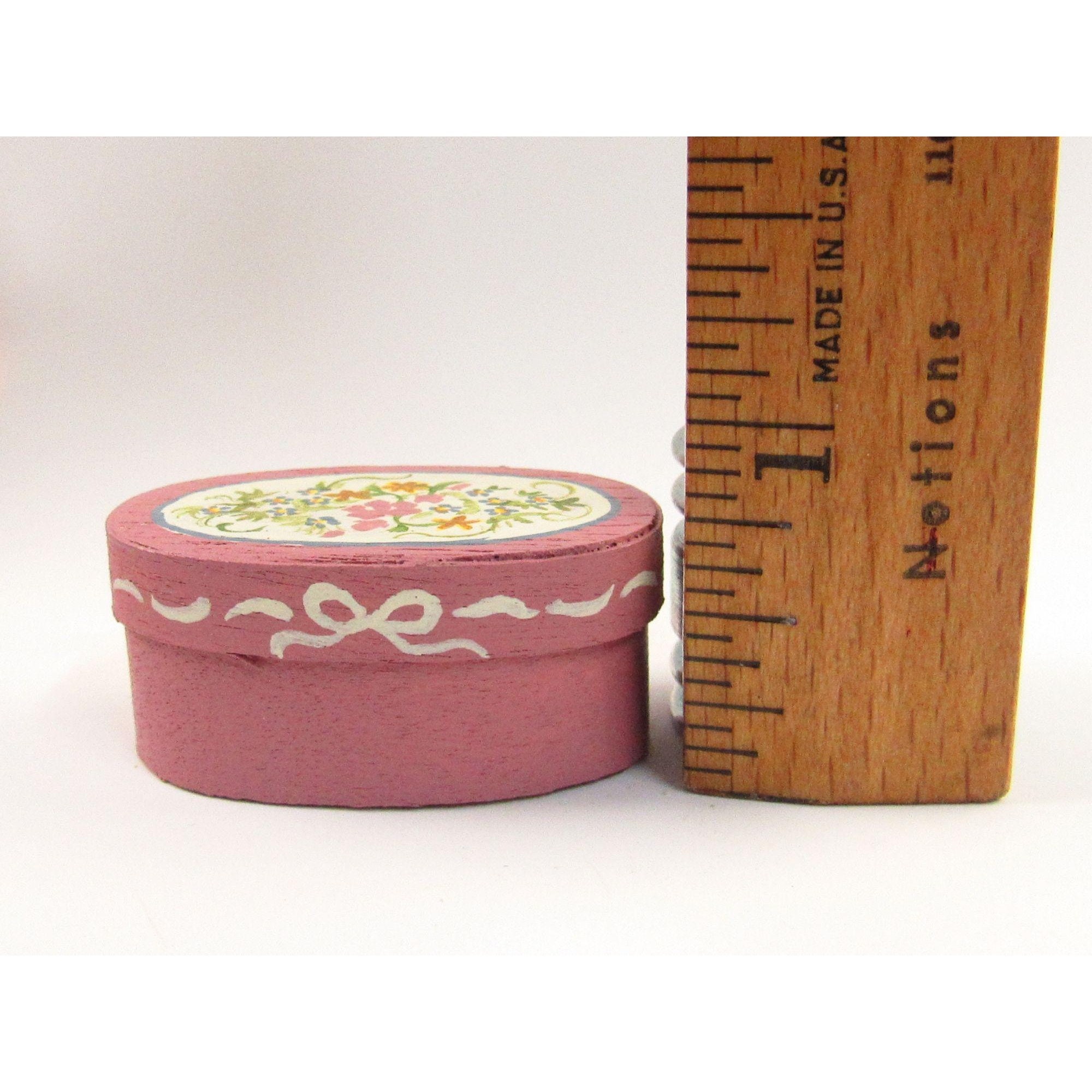 Miniature Artisan Painted Shaker Style Box by Ward for | Etsy