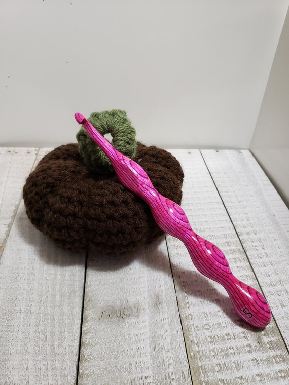 Wooden Crochet Hook Wooden Hooks Custom Crochet Hook - Etsy