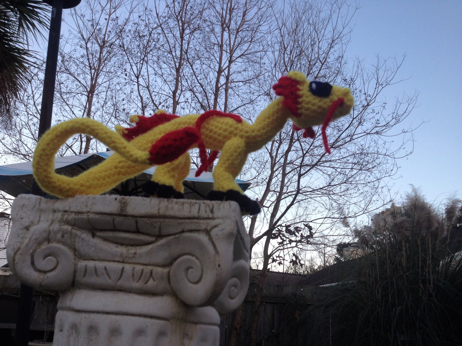 Chinese Dragon Crochet Pattern - Etsy
