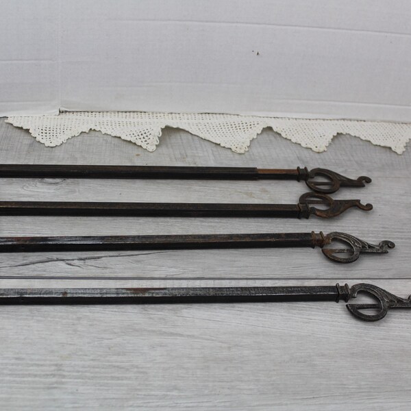 Antique Curtain Rod - Etsy