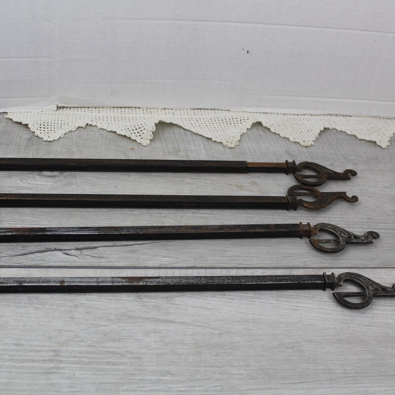 Antique Curtain Rod - Etsy