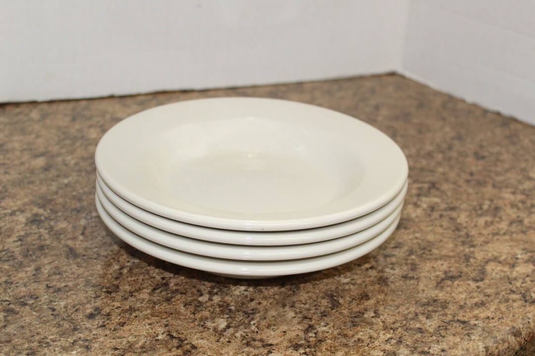 4 Vintage Homer Laughlin Restaurant Ware Soup Salad Bowls Farmhouse ...