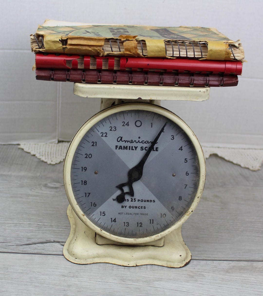 Vintage Kitchen Scale Chippy Farmhouse American Family Scale - Etsy