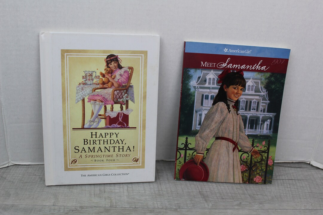 American Girl Samantha Books Meet Samantha Happy Birthday Samantha - Etsy