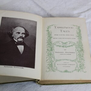 Antique Book Tanglewood Tales Nathaniel Hawthorne 4 Leaf Clover for ...