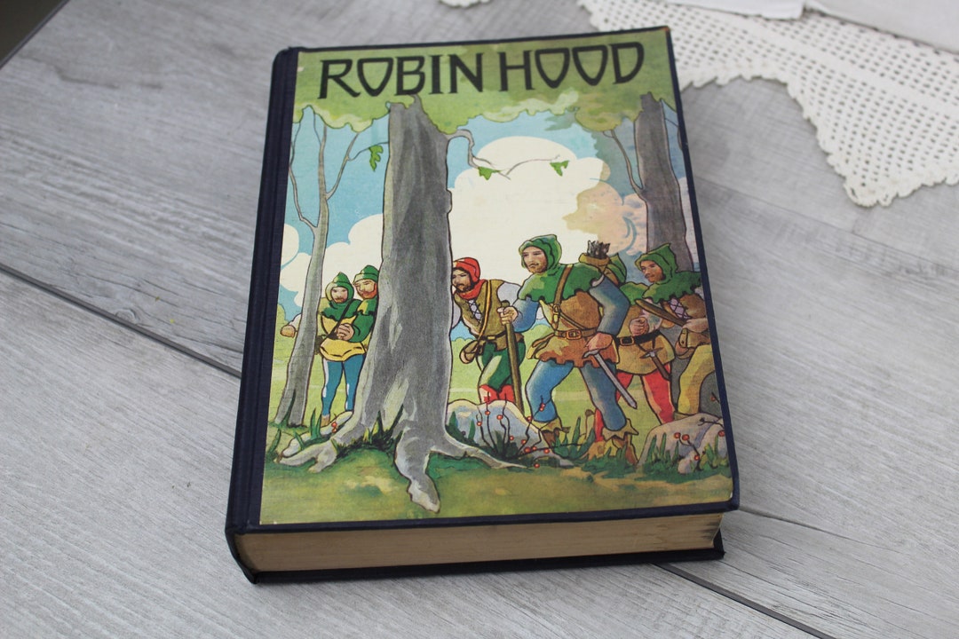 Vintage Robin Hood Book Robin Hood & the Men of the Greenwood Donohue ...