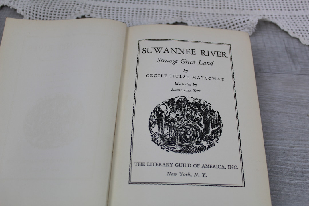 The Rivers of America Suwannee River Strange Green Land 1938 Cecile ...