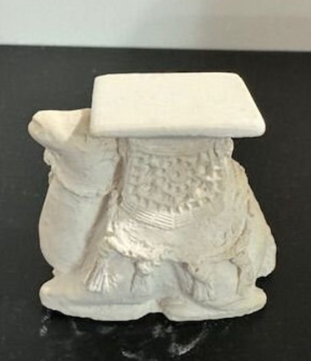 Miniature Camel Plaster Plant Stand With Detail. Vintage - Etsy